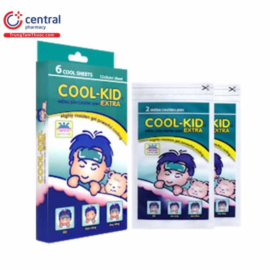 Miếng dán chườm lạnh COOL KID Extra: Cách dùng & lưu ý sử dụng