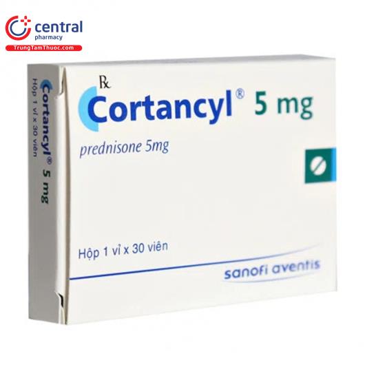[CHÍNH HÃNG] Thuốc Cortancyl 5mg điều trị viêm và các bệnh tự miễn