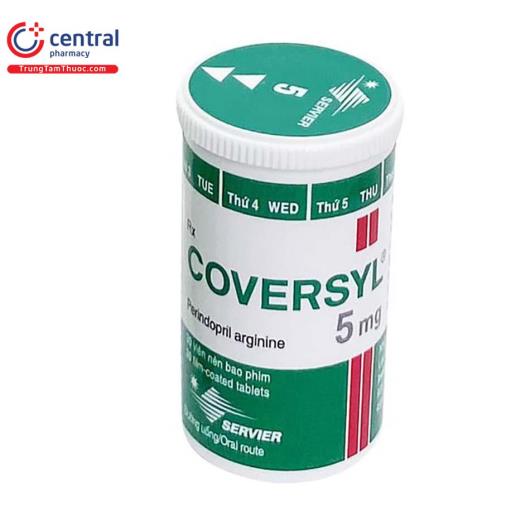 [CHÍNH HÃNG] Thuốc Coversyl 5mg giúp giảm huyết áp hiệu quả