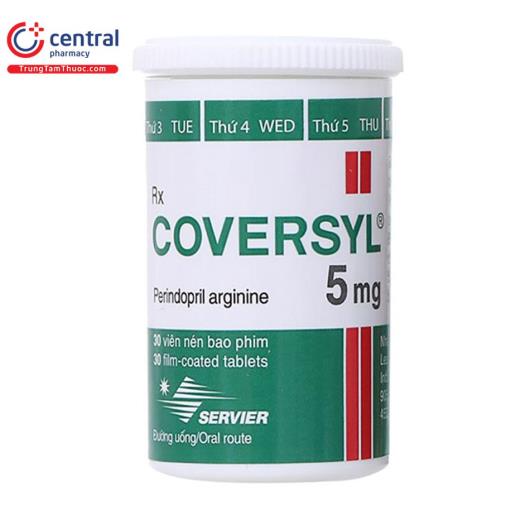 [CHÍNH HÃNG] Thuốc Coversyl 5mg giúp giảm huyết áp hiệu quả