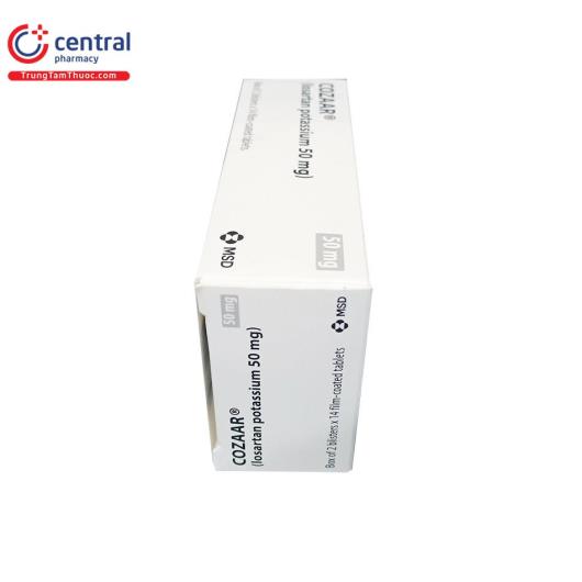 Thuốc Cozaar 50mg (Losartan 50mg) - Thuốc điều trị tăng huyết áp
