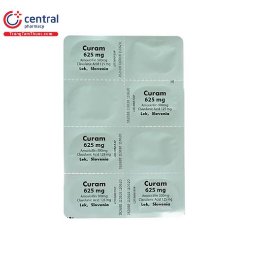 [CHÍNH HÃNG] Thuốc Curam 625mg (Hộp 10 viên) - Cách dùng hiệu quả