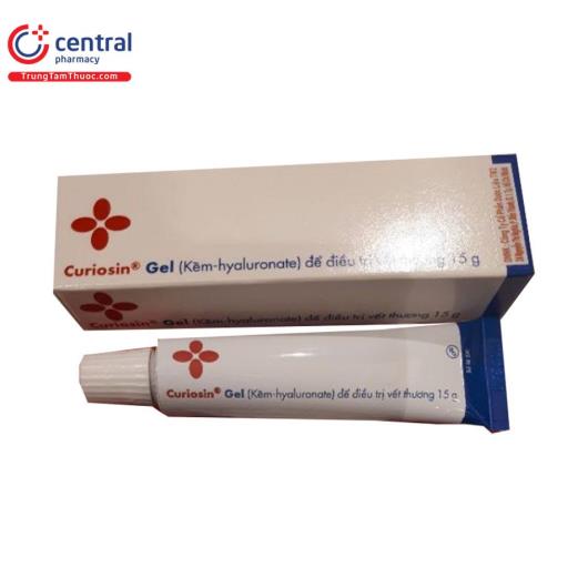 [CHÍNH HÃNG] Kem Curiosin Gel 15g điều trị vết thương, mụn trứng cá