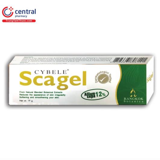Thuốc Cybele Scagel 19g làm mờ sẹo và cảm quan bất thường trên da