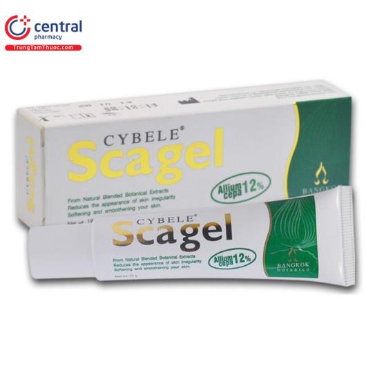 Thuốc Cybele Scagel 19g làm mờ sẹo và cảm quan bất thường trên da