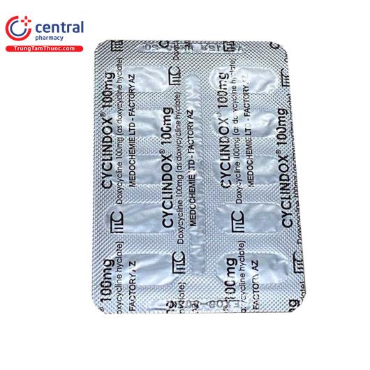 Thuốc Cyclindox - thuốc điều trị nhiễm khuẩn: tác dụng và cách dùng