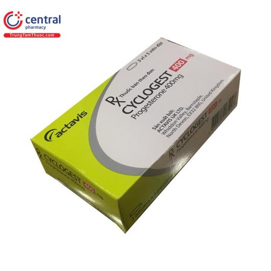 Thuốc Cyclogest 400mg: Tác dụng - Cách dùng và Lưu ý khi sử dụng