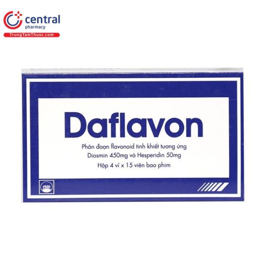 [CHÍNH HÃNG] Thuốc Daflavon là thuốc điều trị suy tuần hoàn tĩnh mạch