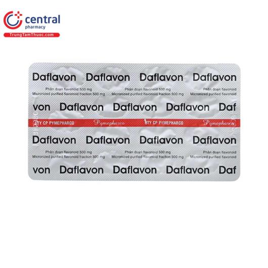 [CHÍNH HÃNG] Thuốc Daflavon là thuốc điều trị suy tuần hoàn tĩnh mạch
