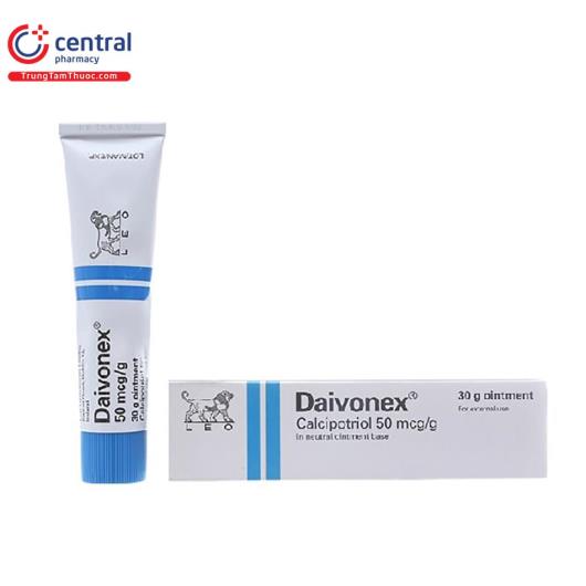 [CHÍNH HÃNG] Thuốc Daivonex - Làm mềm da, điều trị vảy nến