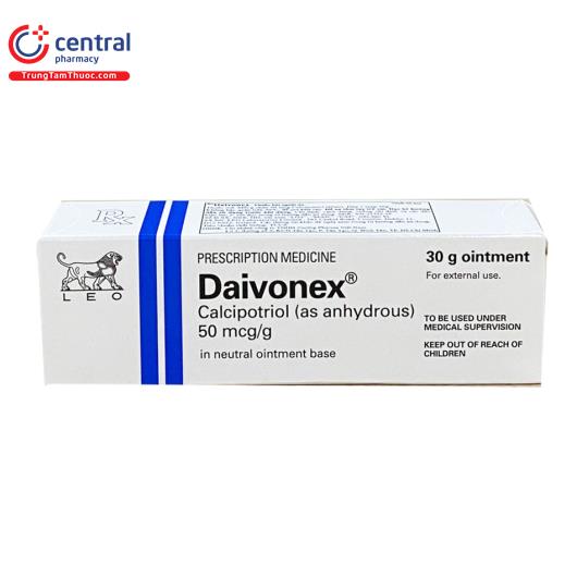 [CHÍNH HÃNG] Thuốc Daivonex - Làm mềm da, điều trị vảy nến