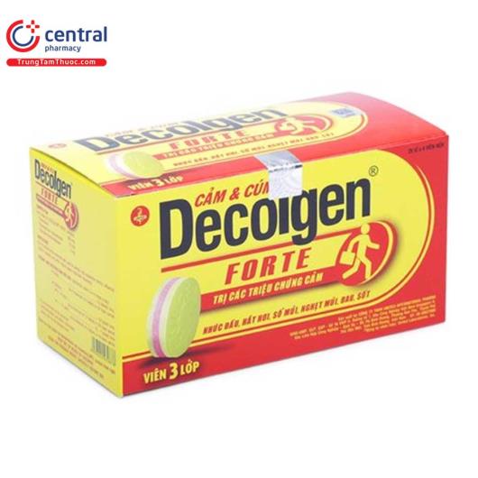[CHÍNH HÃNG] Thuốc Decolgen Forte đánh bay cảm cúm, nhức đầu tức thì