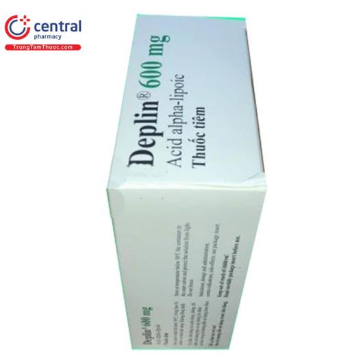 Thuốc Deplin 600mg điều trị tiểu đường, viêm đa dây thần kinh