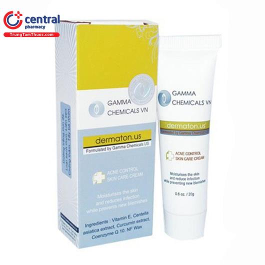 Kem trị mụn Dermaton.us 20g giúp giảm mụn và chống lão hóa da