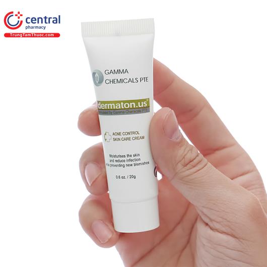 Kem trị mụn Dermaton.us 20g giúp giảm mụn và chống lão hóa da