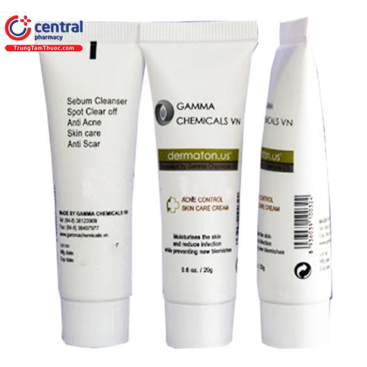 Kem trị mụn Dermaton.us 20g giúp giảm mụn và chống lão hóa da