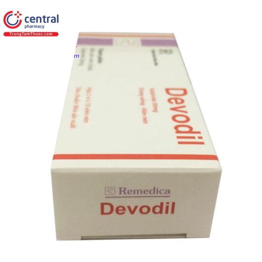 Thuốc Devodil (Sulpiride 50mg): Tác dụng, cách dùng và giá bán