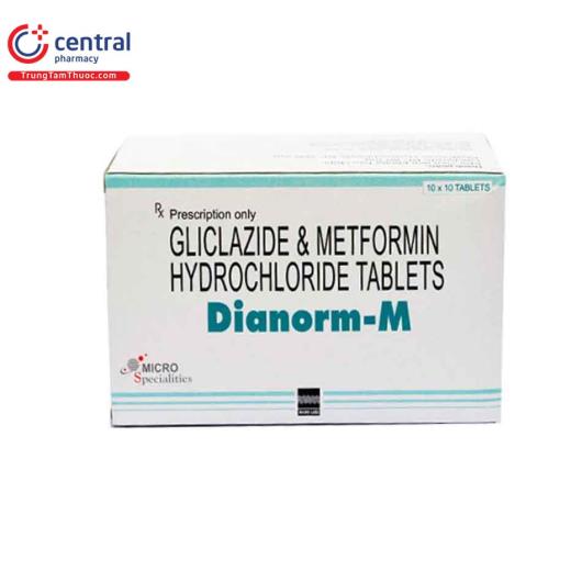 Thuốc Dianorm-M – Thuốc điều trị bệnh đái tháo đường