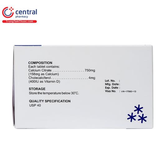Thuốc Dicarbo bổ sung calci và vitamin D: cách dùng, liều dùng
