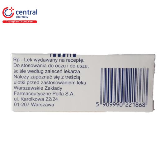 Thuốc nhỏ mắt Dicortinef chai 5ml: tác dụng, liều dùng và cách dùng