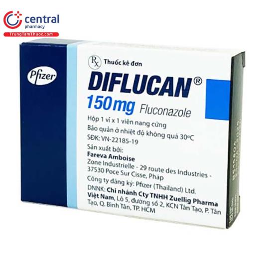 Thuốc Diflucan 150mg - Điều trị cho bệnh nhân nhiễm nấm Candida