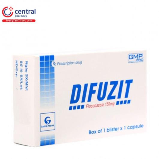Thuốc Difuzit - thuốc điều trị nấm ngoại vi và nấm toàn thân