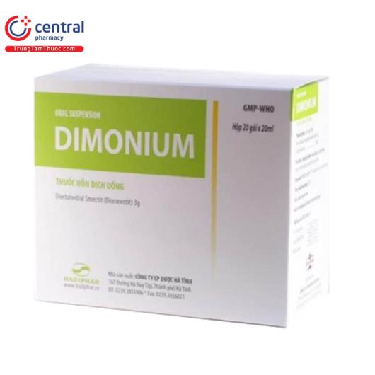 [CHÍNH HÃNG] Thuốc Dimonium - Thuốc điều trị tiêu chảy hiệu quả