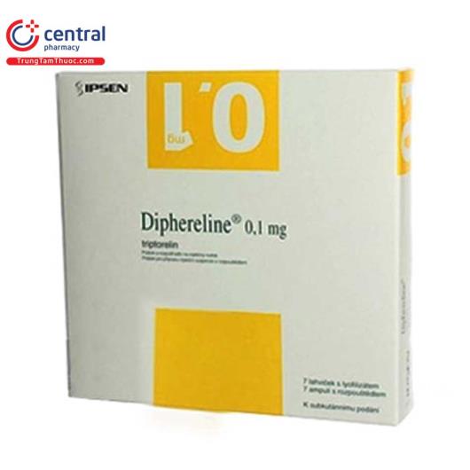 Thuốc Diphereline 0.1mg: Cách dùng – liều dùng, lưu ý khi sử dụng