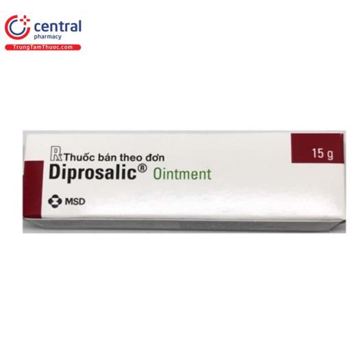 [CHÍNH HÃNG] Thuốc Diprosalic Ointment 15g trị vảy nến, chàm