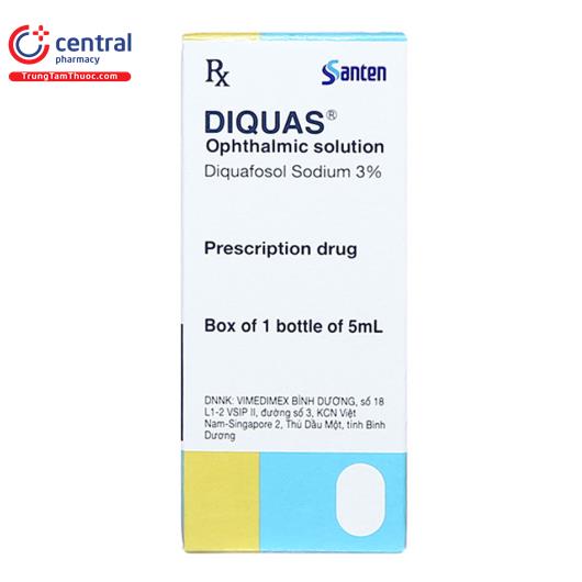 Thuốc Diquas: công dụng, cách dùng hiệu quả, lưu ý khi dùng