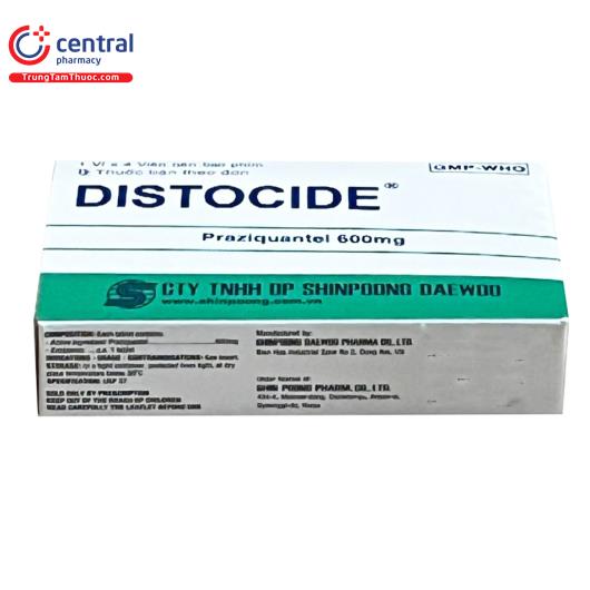 [CHÍNH HÃNG] Thuốc Distocide : Điều trị bệnh nhiễm sán