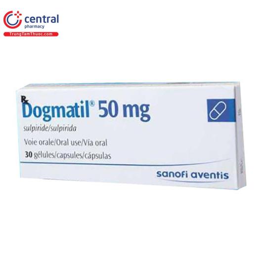 [CHÍNH HÃNG] Thuốc Dogmatil 50mg - An thần kinh, giảm kích động