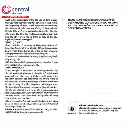 Thuốc Domitazol: Cách dùng – liều dùng, lưu ý khi sử dụng