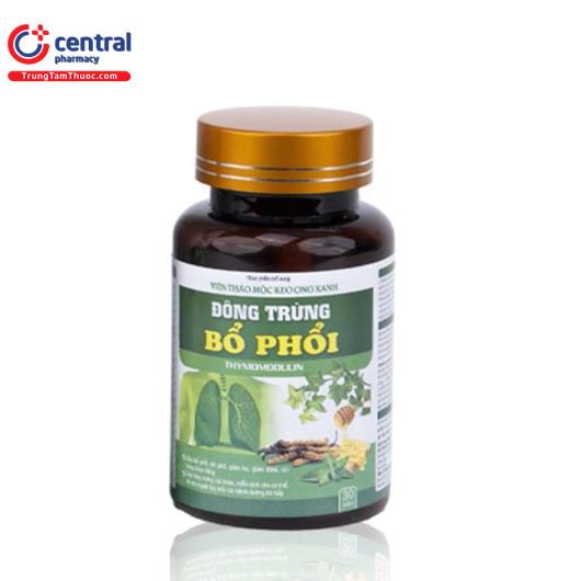 [CHÍNH HÃNG] Viên uống Đông Trùng Bổ Phổi - hỗ trợ giảm ho, long đờm