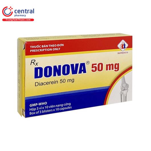 [CHÍNH HÃNG] Thuốc Donova 50mg - điều trị thoái hóa khớp