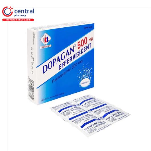 [CHÍNH HÃNG] Thuốc Dopagan 500mg: Thuốc giảm đau hạ sốt