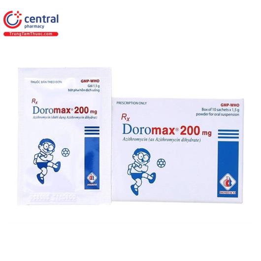 [CHÍNH HÃNG] Thuốc Doromax 200mg - Điều trị nhiễm khuẩn nặng, nhẹ