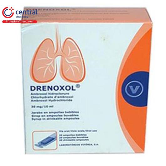 Thuốc Drenoxol 30mg/10ml - Thuốc điều trị viêm phế quản, hen phế quản