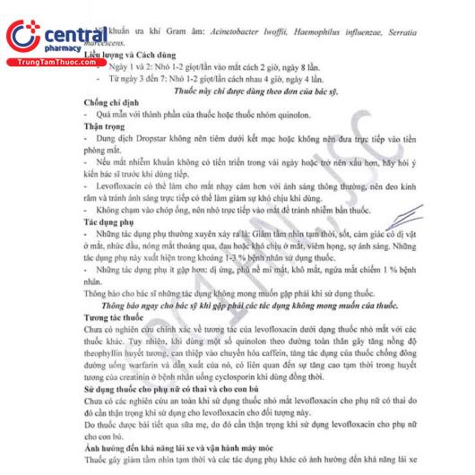 [CHÍNH HÃNG] Thuốc nhỏ mắt Dropstar 10ml - Cách dùng hiệu quả