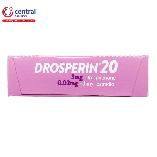 Thuốc Drosperin 20 - Thuốc tránh thai hằng ngày an toàn và hiệu quả