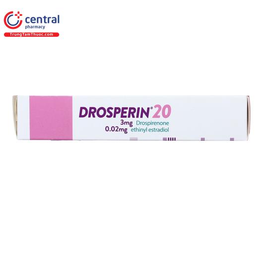 Thuốc Drosperin 20 - Thuốc tránh thai hằng ngày an toàn và hiệu quả