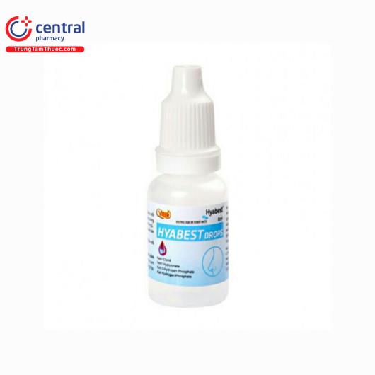 [CHÍNH HÃNG] Dung dịch nhỏ mũi Hyabest Drops giúp thông thoáng mũi
