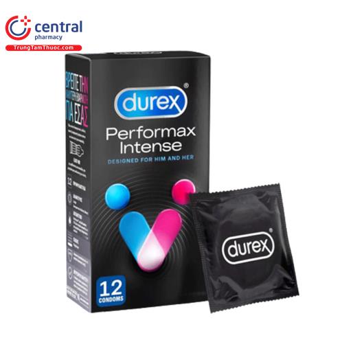 [CHÍNH HÃNG] Bao cao su Durex Performax Intense (hộp 12 chiếc)