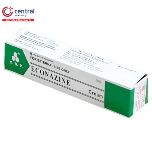 [CHÍNH HÃNG] Thuốc bôi trị viêm da Econazine 10g; tác dụng, giá bán