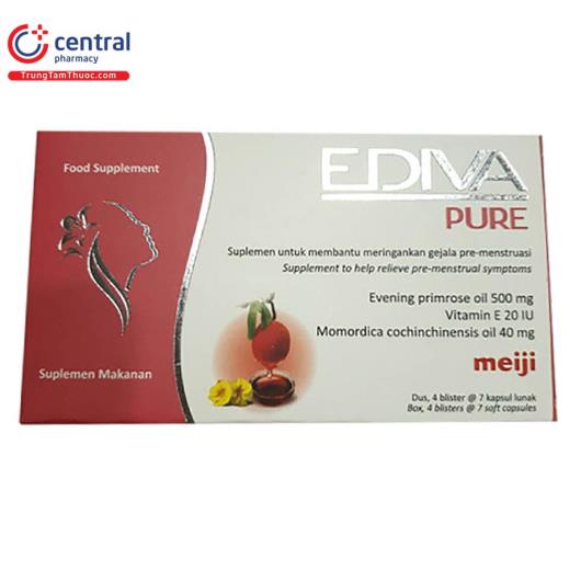 Thuốc Ediva Pure: Cách dùng – liều dùng, lưu ý khi sử dụng