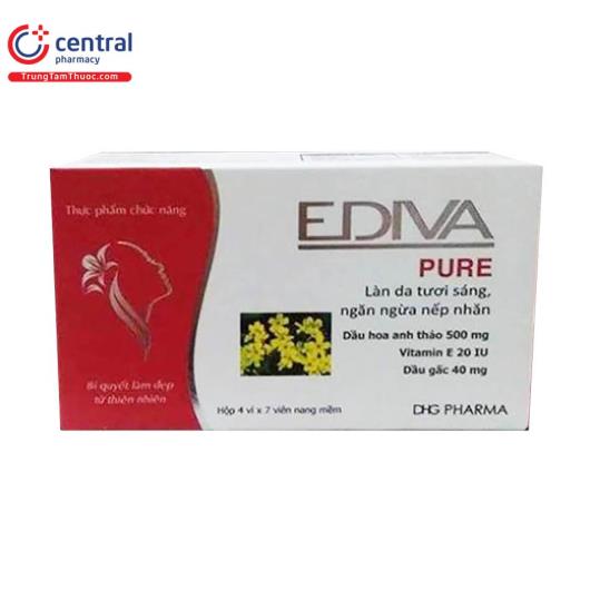 Thuốc Ediva Pure: Cách dùng – liều dùng, lưu ý khi sử dụng