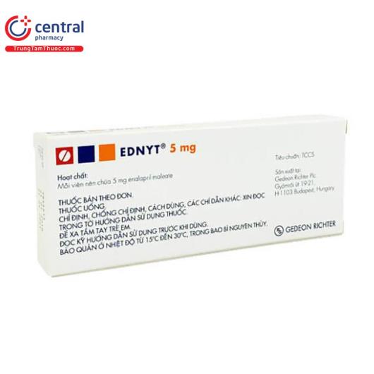 [CHÍNH HÃNG] Thuốc Ednyt 5mg - Điều trị tăng huyết áp hiệu quả