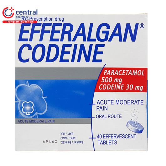 Thuốc Efferalgan Codeine: Thuốc giảm đau, hạ sốt hiệu quả