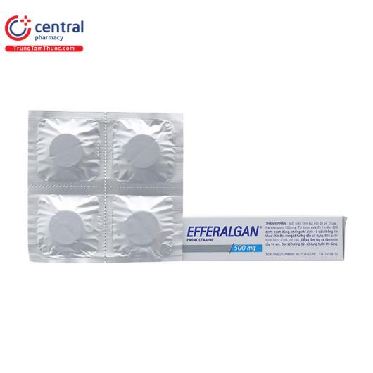 [CHÍNH HÃNG] Thuốc Efferalgan 500mg - viên sủi giảm đau hạ sốt