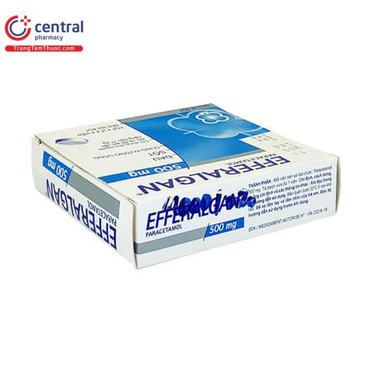 [CHÍNH HÃNG] Thuốc Efferalgan 500mg - viên sủi giảm đau hạ sốt
